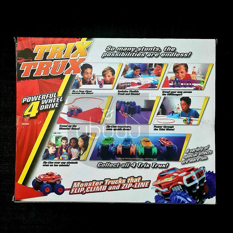 Trix Trux trasa su triukų mašinėlėmis (2 vnt) – ubudu