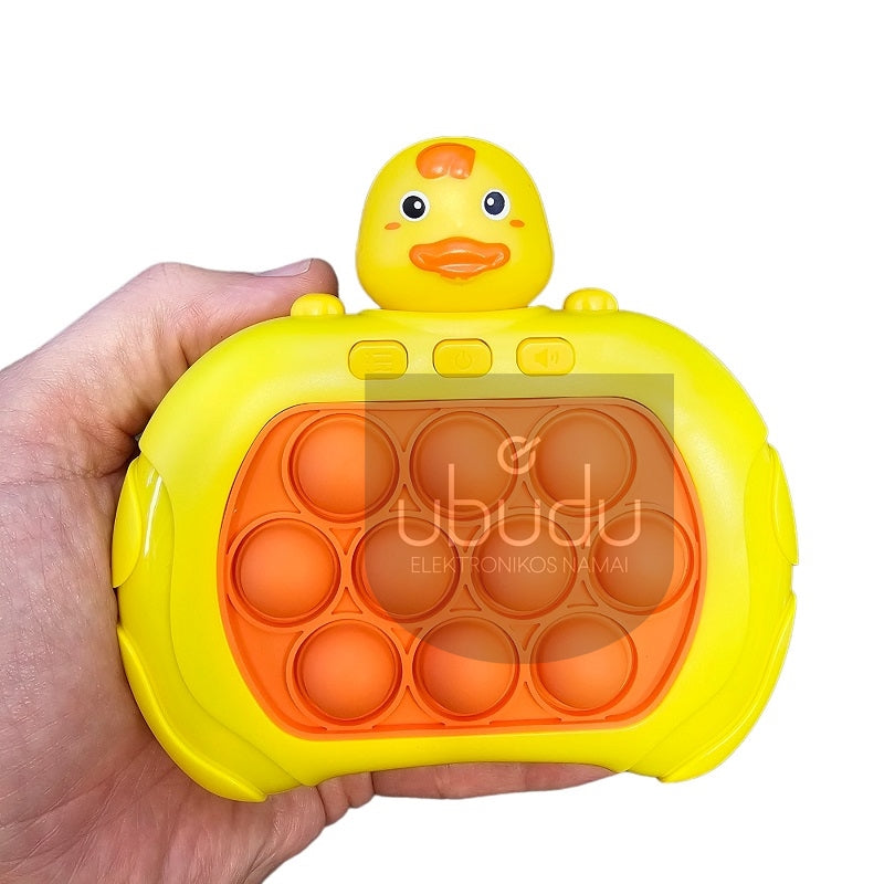 Popit Fast push antistresinis žaidimas Ančiukas – ubudu
